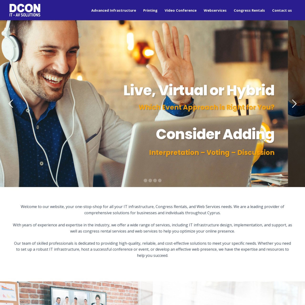 DCON - Cyprus web design